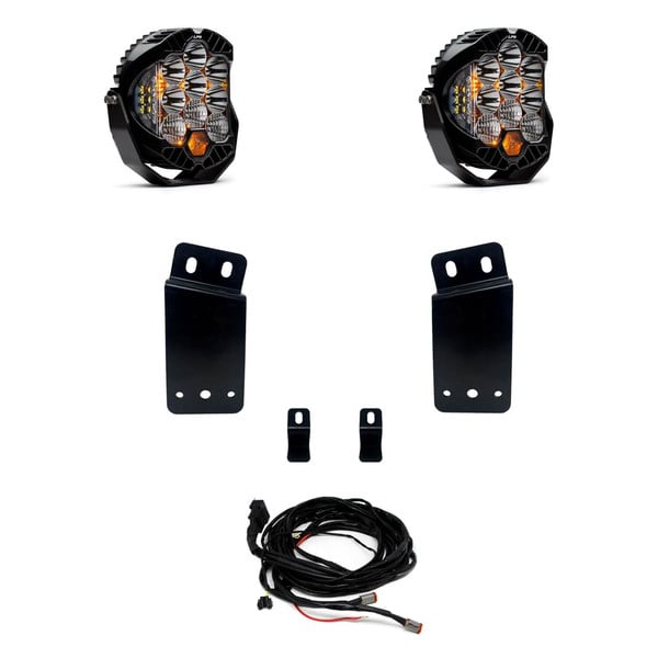 Baja Designs® 448044 - Front Bumper Mounted LP9 Pro™ 8" 2x105W/2.8W ...