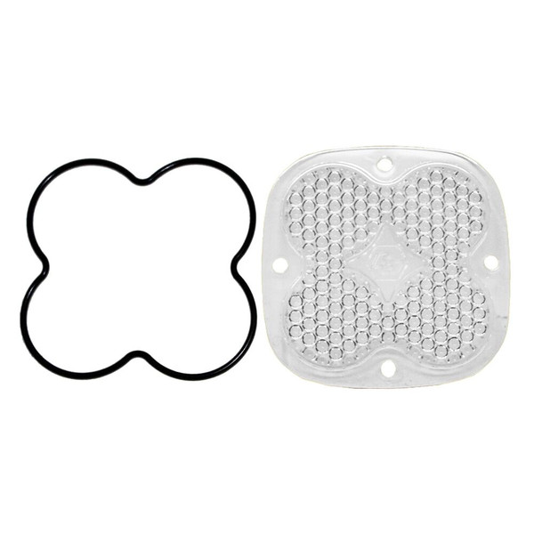 Baja Designs® 668406 - Square Clear Plastic Work/Scene Beam Lens for ...
