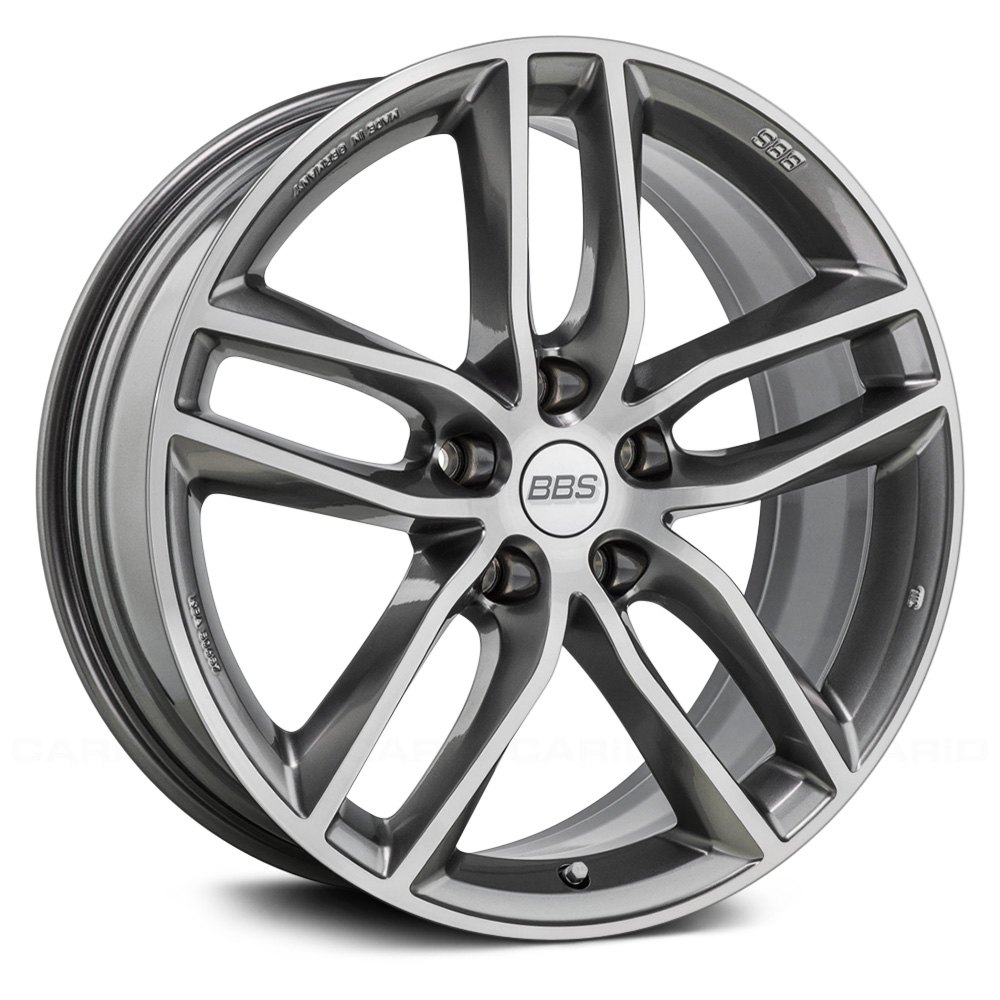 BBS® SX Wheels - Platinum Silver with Dia-Cut Face Rims