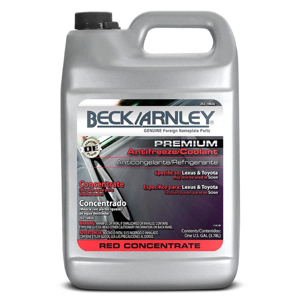 Beck Arnley® 252-1002 - Premium™ Concentrated Engine Coolant, 1 Gallon