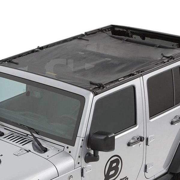 Bestop® 52401-35 - Sun Bikini™ Safari Style Black Diamond Soft Top