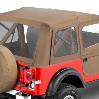 Jeep CJ Soft Tops | Complete Tops, Fabric Only – CARiD.com
