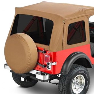 Jeep CJ Soft Tops | Complete Tops, Fabric Only – CARiD.com