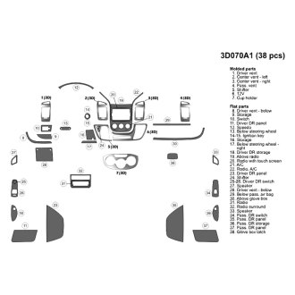 Ram ProMaster Carbon Fiber Dash Kits | Interior Trim — CARiD.com