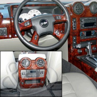 Hummer H2 Dash Kits - Wood, Carbon Fiber, Aluminum | CARiD