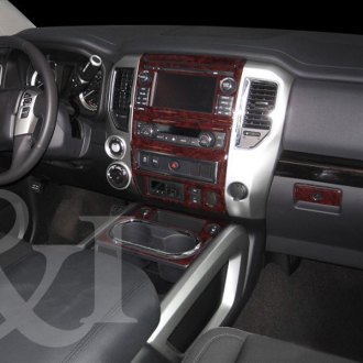 Nissan Titan Dash Kits - Wood, Carbon Fiber, Aluminum | CARiD
