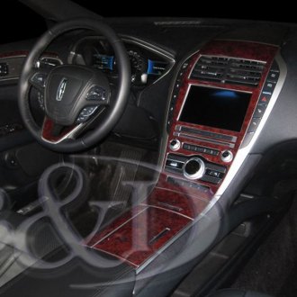 Lincoln MKZ Dash Kits - Wood, Carbon Fiber, Aluminum | CARiD