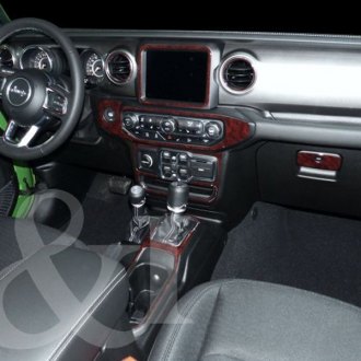Jeep Wrangler Dash Kits - Wood, Carbon Fiber, Custom Colors
