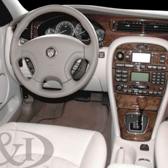 Jaguar S-Type Dash Kits - Wood, Carbon Fiber, Aluminum | CARiD