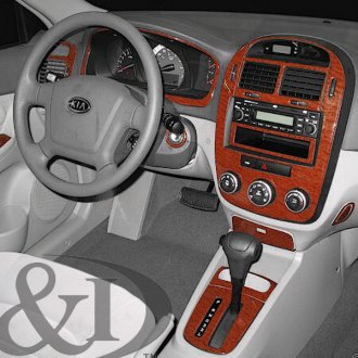 Kia Spectra Carbon Fiber Dash Kits - Interior Trim | CARiD.com