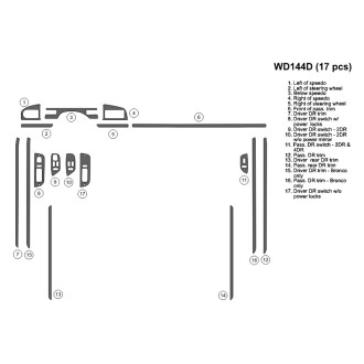 Ford F-250 Carbon Fiber Dash Kits | Interior Trim — CARiD.com