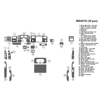 Ford F-250 Carbon Fiber Dash Kits - Interior Trim | CARiD