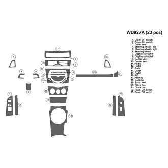 Mazda RX-8 Carbon Fiber Dash Kits - Interior Trim | CARiD
