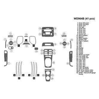 Chevy Camaro Carbon Fiber Dash Kits | Interior Trim — CARiD.com