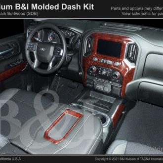 Chevy Dash Kits - Wood, Carbon Fiber, Aluminum | CARiD