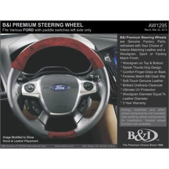 Ford Focus Steering Wheels - Custom, Wood, Leather | CARiD