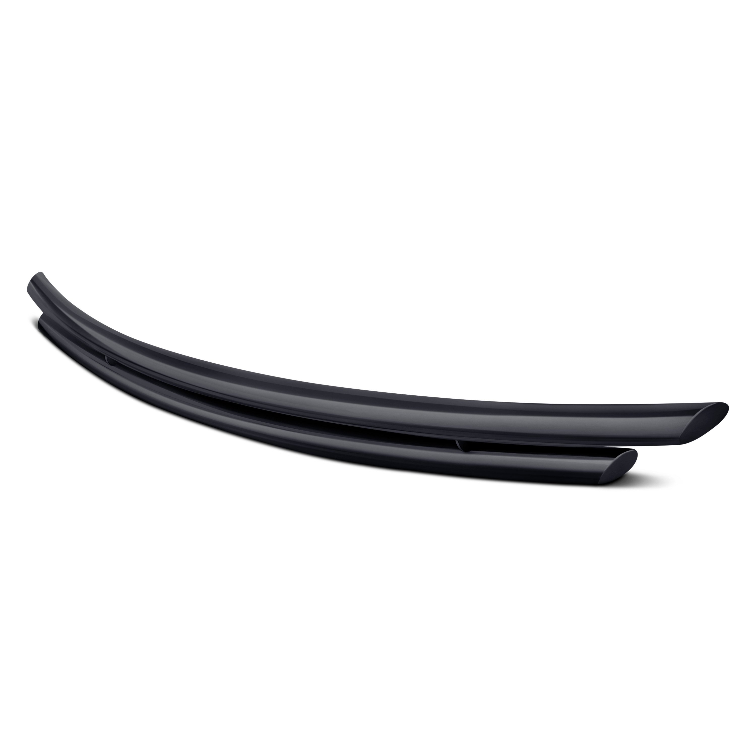 Black Horse® 8TM30A-DL - Double Layer Black Rear Bumper Guard