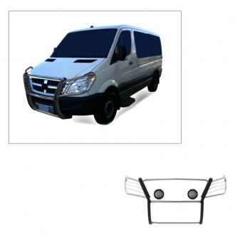 Mercedes Sprinter Grille Guards - Bull Bars, Bumper Guards | CARiD