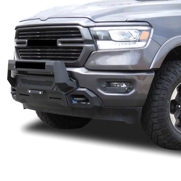 Black Horse® AR3LD30NL - Armour III Light Stubby Black Front HD Bumper ...