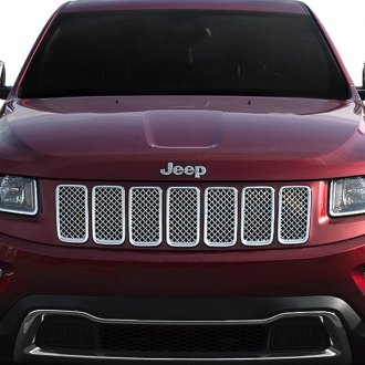 2014 Jeep Grand Cherokee Custom Grilles | Billet, Mesh, LED, Chrome, Black