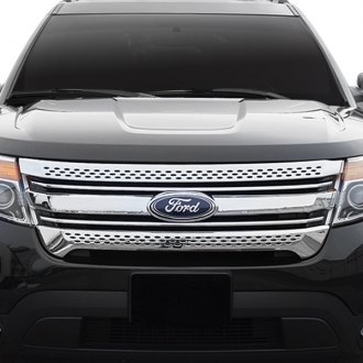 2015 Ford Explorer Custom Grilles | Billet, Mesh, LED, Chrome, Black