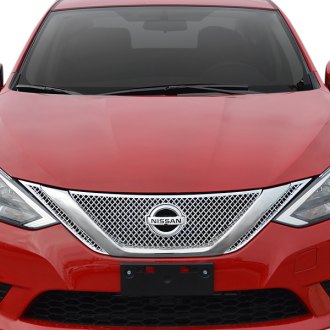 2018 Nissan Sentra Custom Grilles | Billet, Mesh, LED, Chrome, Black