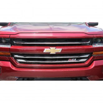 2018 Chevy Silverado 1500 Custom Grilles | Billet, Mesh, LED, Chrome, Black