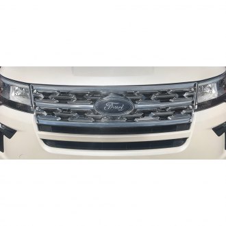 Ford Explorer Custom Grilles | Billet, Mesh, CNC, LED, Chrome, Black