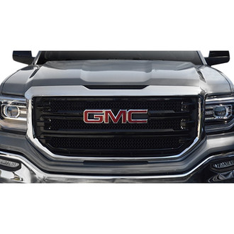2018 GMC Sierra 1500 Custom Grilles | Billet, Mesh, LED, Chrome, Black