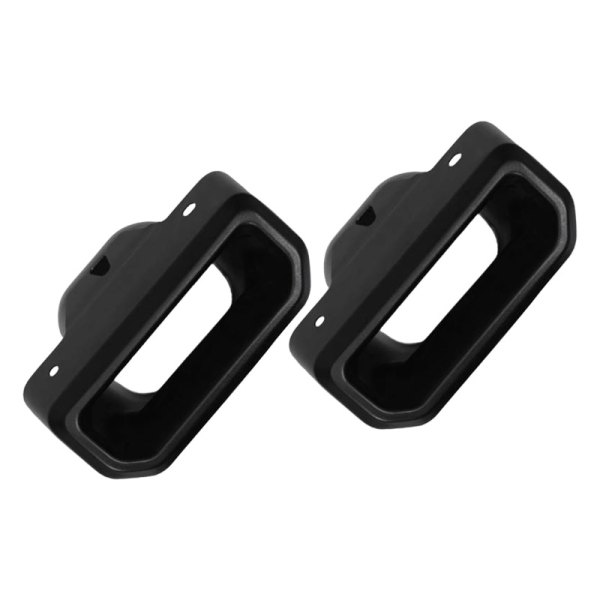 Black Horse® MT-GM19B - Steel Black Powder-Coat Exhaust Tip