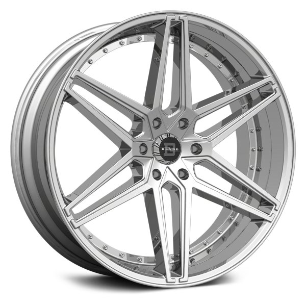 BLADE® BRVT-451-6S BENDETTA 6 Wheels - Chrome Rims