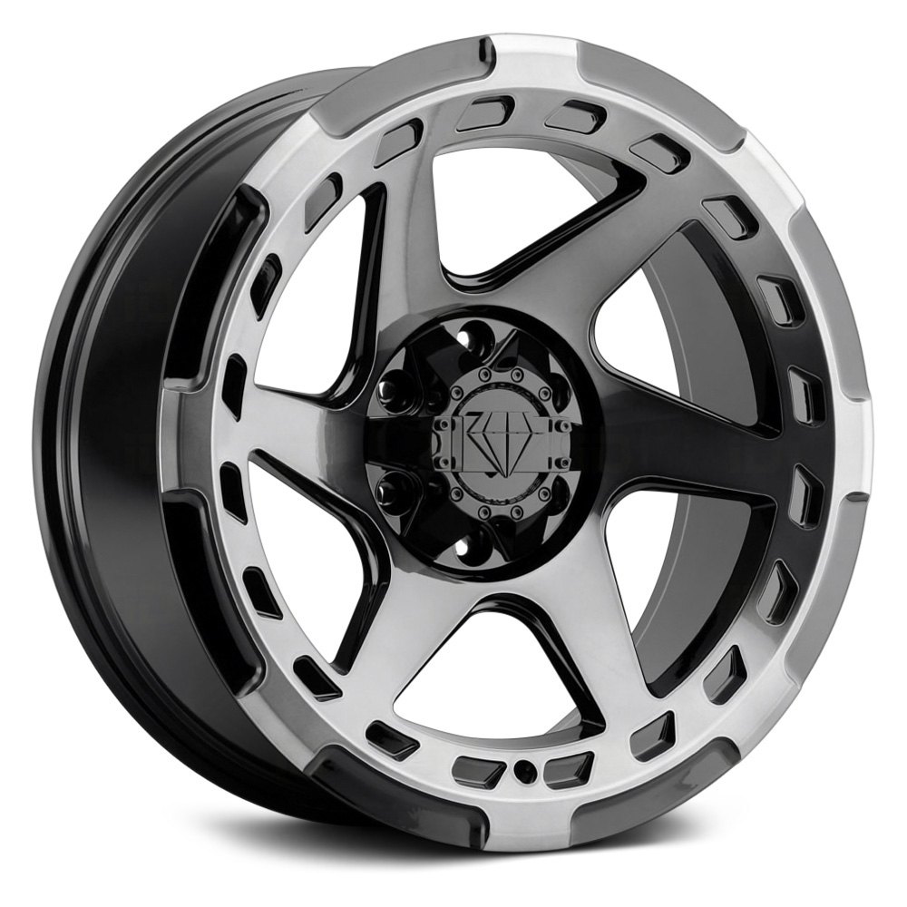 BLAQUE DIAMOND® BD-O728 Wheels - Gloss Black with Machined Face Rims
