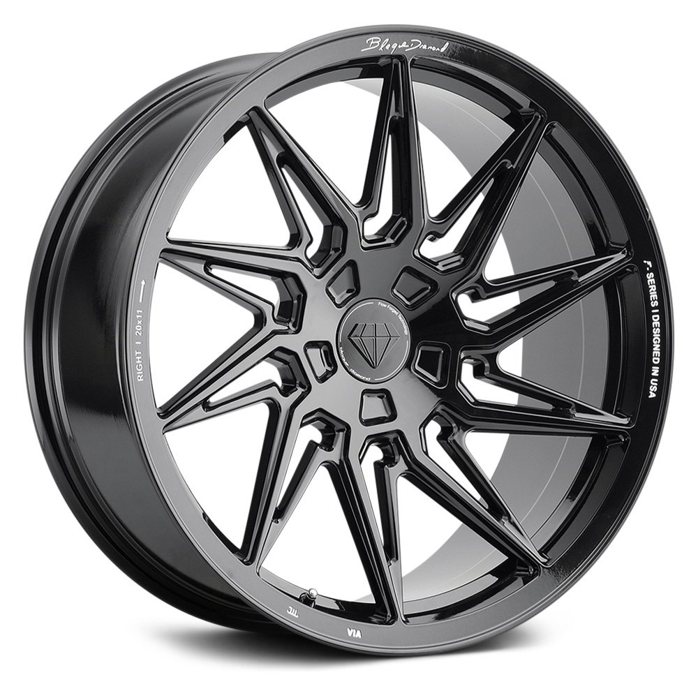 BLAQUE DIAMOND® BD-F20 Wheels - Gloss Black Rims