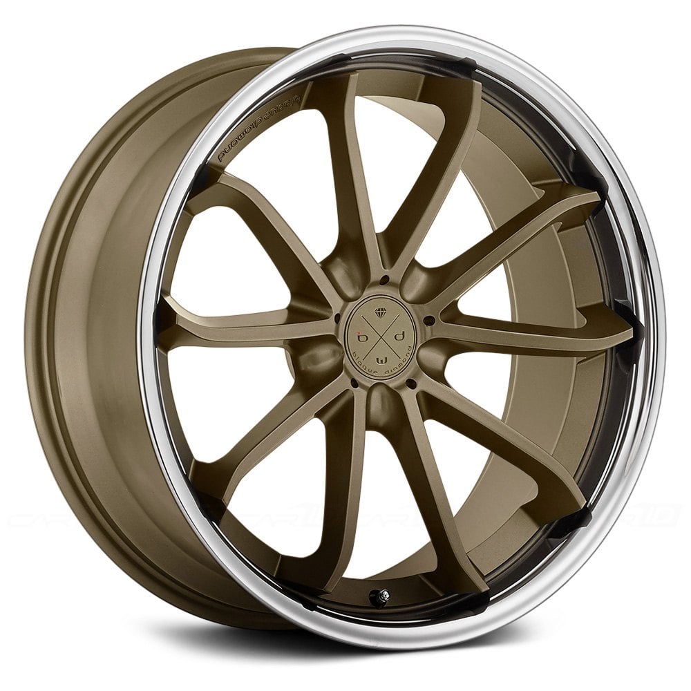 BLAQUE DIAMOND® BD-23 Wheels - Bronze with SS Lip Rims