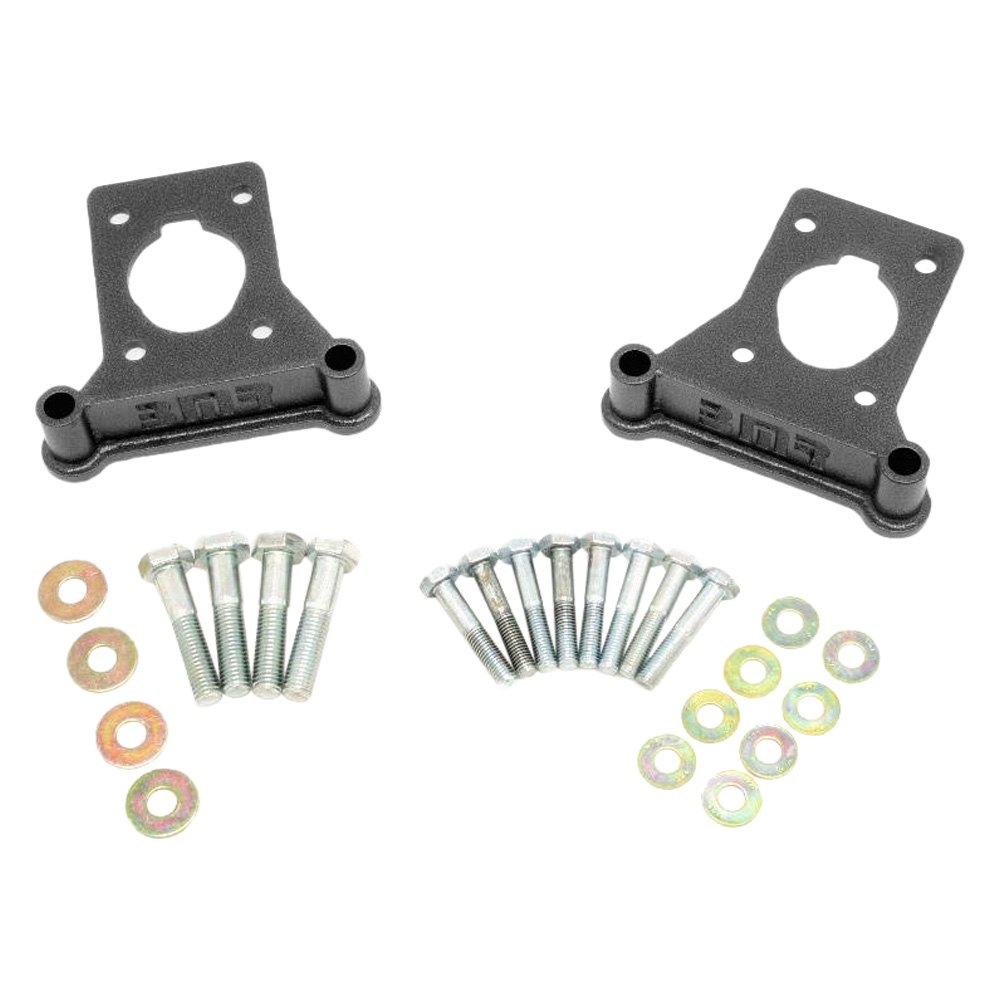 BMR Suspension® BCB001H - Front Brake Conversion Caliper Brackets