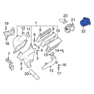 BMW 5-Series OEM Air Intake Parts - Filters, Manifolds | CARiD