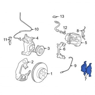 BMW 5-Series OEM Brake Parts | Pads, Bleeders, Rotors — CARiD.com