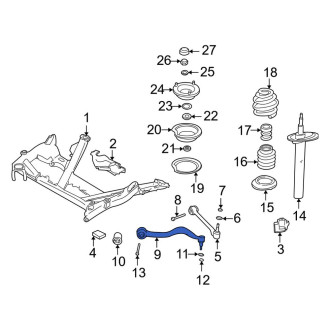 BMW 5-Series OEM Suspension Parts | Shocks, Struts — CARiD.com