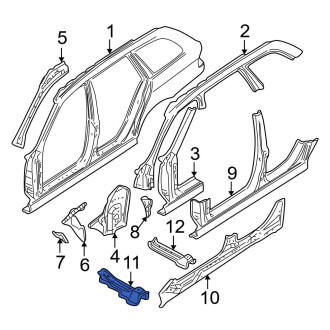 BMW 7-Series Rocker Panels, Floor Pans, Moldings — CARiD.com