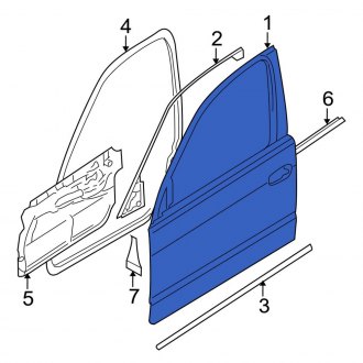 BMW 5-Series Replacement Door Shells & Skins — CARiD.com