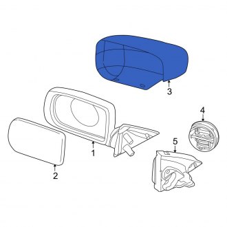 BMW 5-Series OEM Mirrors | Towing, Side & Rear View — CARiD.com