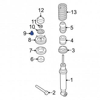 BMW X3 OEM Suspension Parts | Shocks, Struts — CARiD.com
