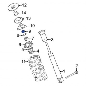 BMW 7-Series OEM Suspension Parts | Shocks, Struts — CARiD.com