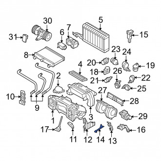 BMW 5-Series OEM A/C & Heating Parts - Systems, Compressors | CARiD