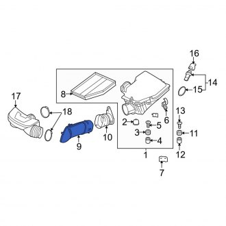 BMW 5-Series OEM Engine & Components | Air Intake Parts — CARiD.com