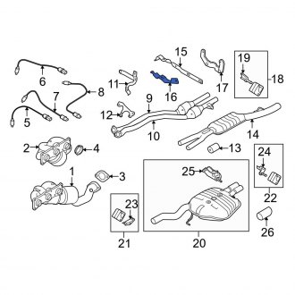 BMW 4-Series OEM Exhaust Parts | Systems, Tips, Pipes — CARiD.com