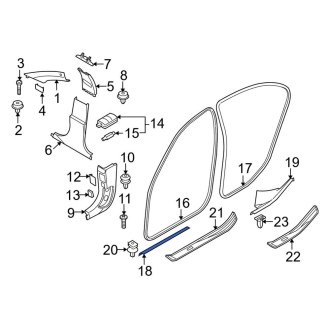 BMW 5-Series OEM Rocker Panels & Floors | Side Skirts, Pans — CARiD.com