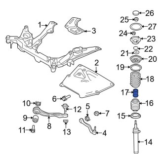 BMW 5-Series OEM Suspension Parts | Shocks, Struts — CARiD.com