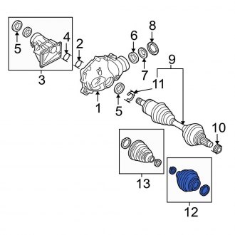 BMW X4 OEM Driveline & Axle Parts | Hubs, CV-Joints — CARiD.com