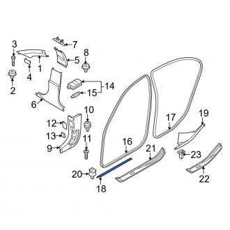 BMW 5-Series OEM Rocker Panels & Floors | Side Skirts, Pans — CARiD.com